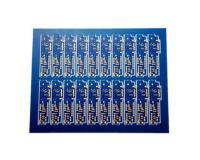 China Custom Quick Turn PCB High TG 3mil Blue PCB Board Intelligent Security PCB for sale