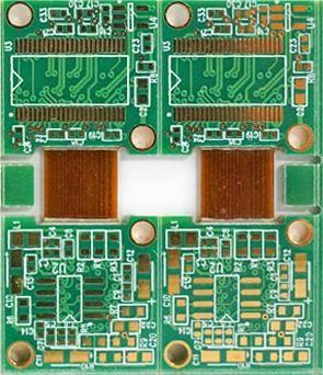 China 4 Layer Rigid Flex Printed Circuit Board With FR4+PI EING Insdutrial PCB for sale