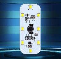 China Multilayer LED Light Circuit Board Assembly With Aluminum Materail White Soldermask for sale