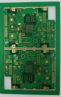 China HDI PCB Board 6L 1OZ EING 0.1mm Hole Gold Finger Green Soldermask For Data Stroage for sale