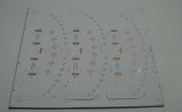China 2L Flexible Pcb With Steel Stiffener Black Coverlay White Soldermask for sale