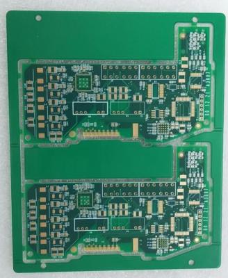 China ENIG 2u Green Soldermask Rigid Printed Circuit Board , Custom PCB Boards for Auto Industrial Mass Production for sale