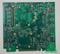 China 10 Layer Rigid Printed Circuit Board With Tg150 FR4 OSP+ Golden Finger Technology for sale