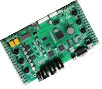 China Customized Circuit Card PCBA FR4 Tg135 Green board with 1.6mm LF HAL for sale
