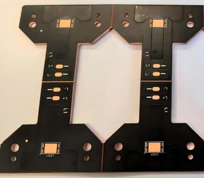 China 1 layer Copper with black soldermask for PCB lighting application for sale