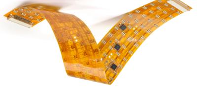 China EING Surface Finish Flexible PCB Board Featuring Mini Holes 0.1mm and Impedance Control On Request Designed for Signal Transmission for sale