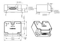 China Strong Shock Vibration Inertial Measurement Unit Sensor for Aerospace Defense RS-422 Output for sale