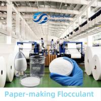 China Paper Mill Water Treatment Cationic Polyacrylamide PAM Flocculant for sale