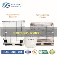 China Factory Sale Paper Mill Water Treatment Polyacrylamide PAM Flocculant for sale