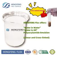 China Medium Polyelectrolyte Flocculant Liquid Anionic Polyacrylamide Emulsion for sale