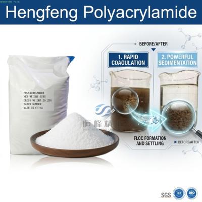 China High Charge Density Cationic Polyacrylamide for Municipal Sludge Dewatering in Belt Filter Presses for sale