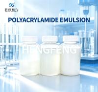 China HENGFENG Polymer Cationic Polyacrylamide Emulsion CPAM with Linear Cross-Link Structure for Sludge Dewatering Wastewater Treatment for sale