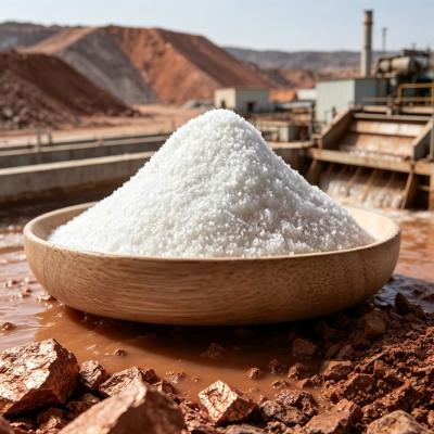 China Anionic Polyacrylamide Mining Flocculant for Copper Mine Tailling Water Treatment for sale