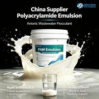 China Anionic Polyacrylamide Emulsion for Fast Floc Formation, Efficient Clarification, and Controllable Dosing in Water Treatment for sale