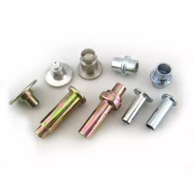China Steel Custom Make 18-8 Flat Head Copper Semi Tubular Rivet with RoHs Certificate for sale