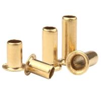 China 18-8 Double-Sided Copper Hollow Rivet DIN Standard ISO9001:2015 Certified PCB Nail for sale