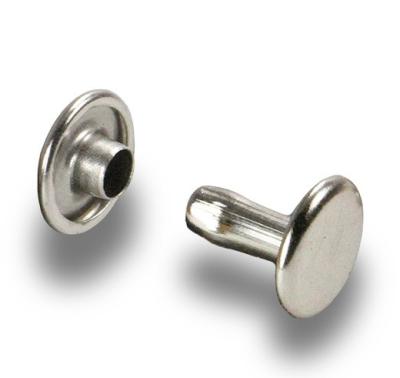 China Custom Stainless Steel Double End Rivet for Leather Clothing ISO9001:2015 Certified for sale