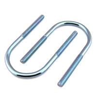 China Hot Dip Galvanized Custom Made DIN Standard U-Bolt for Auto Part Trailers for sale