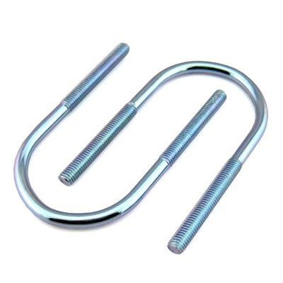 China Hot Dip Galvanized Custom Made DIN Standard U-Bolt for Auto Part Trailers for sale