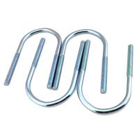China Hot Dip Galvanized Custom Made DIN Standard U-Bolt for Auto Part Trailers for sale