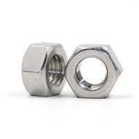 China Stainless Steel M16 Grade 8.8 Customized Hex Nut for Construction Machinery DIN Standard for sale