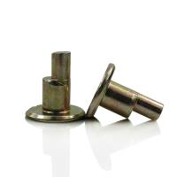 China RoHs Certified Semi Tubular Step Shoulder Rivets for Light Shelves in Stainless Steel for sale