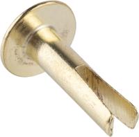China ISO9001 2015 Certificate Aluminium Flat Head Split Rivets Truss Nail Bifurcated Rivet for sale