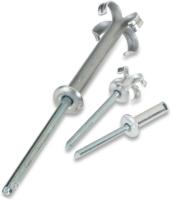 China Custom Finish Peel Type Aluminum Steel Pop Blind Peel Flower Rivets for sale
