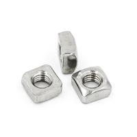 China Stainless Steel 304 Square Nut with M2.5 M3 M4 M5 Sizes M1-M16 DIN Standard for sale