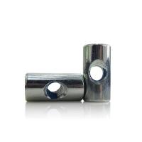 China High Precision CNC Machined Stainless Steel Barrel Nut with Passivation Finish in M1~M16 Sizes for sale
