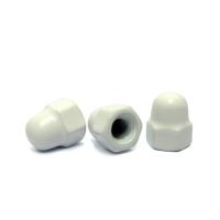 China Nickel Plated Hexagon Cap Nut Din 1587 Grade 10.9 For Mechanical Applications for sale