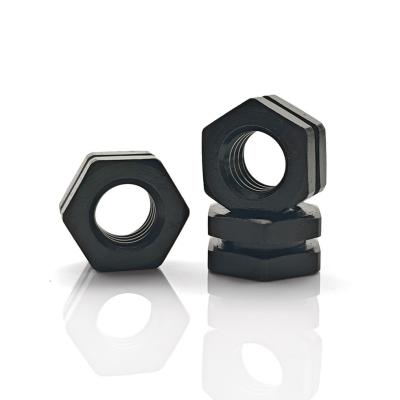 China M8 Double Hex Nut DIN Standard 6.8 Grade Passivated Finish for sale