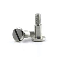 China Metric M3 ISO 9001 Certified Half Threaded Nickel Plated Step Shoulder Screw for Precision Alignment for sale