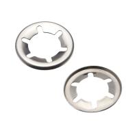 China Reliability Test M3 M5 M6 304 Stainless Steel Internal Tooth Star Lock Washer ZINC Finish for sale