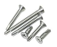 China ISO9001:2015 Certified Stainless Steel Pan Head Self Drilling Screw with Black Oxide Finish and Phillips Drive for sale