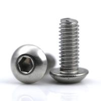 China Length 1mm-500mm SUS 316 Hexagon Socket Button Head Screw with ISO9001 2015 Certificate for sale