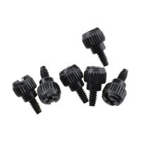 China 6-32 Thread Size Black Zinc Thumb Screws for Tool-Free Installation in PC Cases for sale