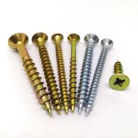 China DIN7505 Standard Torx Drive Chipboard Screw with Pozi Drive Option for Wood and Furniture for sale