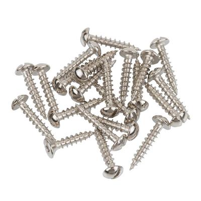 China Stainless Steel M5 Pan Head Slotted Screw 16mm-180mm DIN Standard for sale