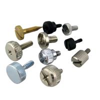 China Custom All Size Stainless steel Carbon Steel  Aluminum Knurled Thumb Screws for sale