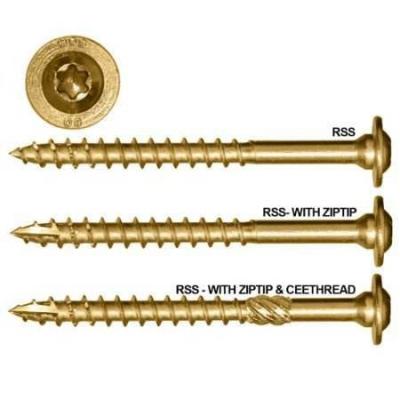 China Zinc Plated Torx Drive Thread Cutting Self Tapping Timber Screws for Wood Dock for sale