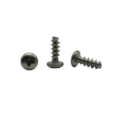China Metric Stainless Steel Cross Recessed Pan Head Self Tapping Screws 3.5*10 for Plastics for sale