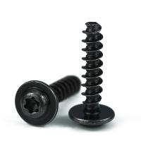 China ISO9001 2015 Certified Black Zinc Plated M3 PT Screw for Plastic Parts and Components for sale