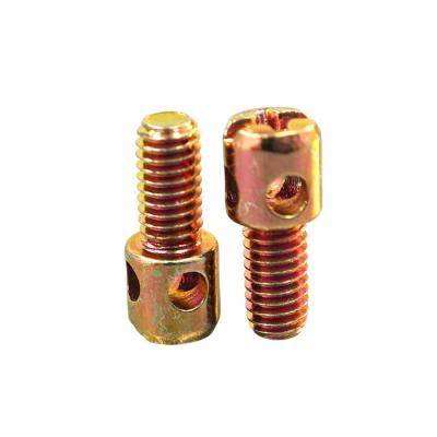China Corrosion Resistant Phillips Capstan Headed Screw with High-Strength Carbon Steel for Tamper-Resistant Electric Meter Applications for sale