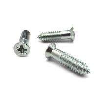 China High Precision Corrosion Resistant Self-Tapping Efficiency Phillips Countersunk Screws Zinc Plated for sale