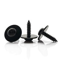 China ISO 898-1 ASTM F1941 Black Oxide Self Tapping Screw for Vehicle Body Fender Retainer Clips for sale