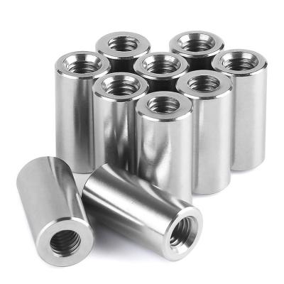 China M6 Stainless Steel Coupling Nut DIN Standard 6.8 Grade 30mm Length for sale