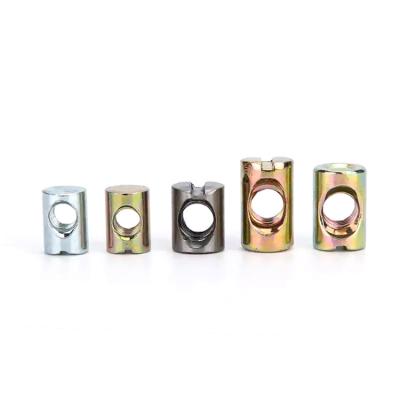 China Chrome Plated Sleeve Barrel Nut M5 M6 M8 M10 with Imperial Measurement System and ISO 9001 Certification for sale