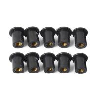 China M5 Long Rubber Well Nut with ISO9001:2015 Certification for Motorcycle Vibration Dampening for sale