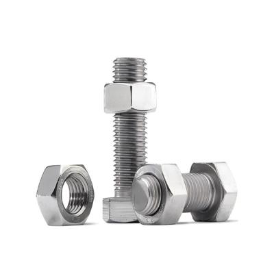 China ISO 898-1 and ISO 4032 Compliant Grade 4.8/8.8/10.9 Hex Head Screw and Nut Bolt with Precision-Machined Threads for sale
